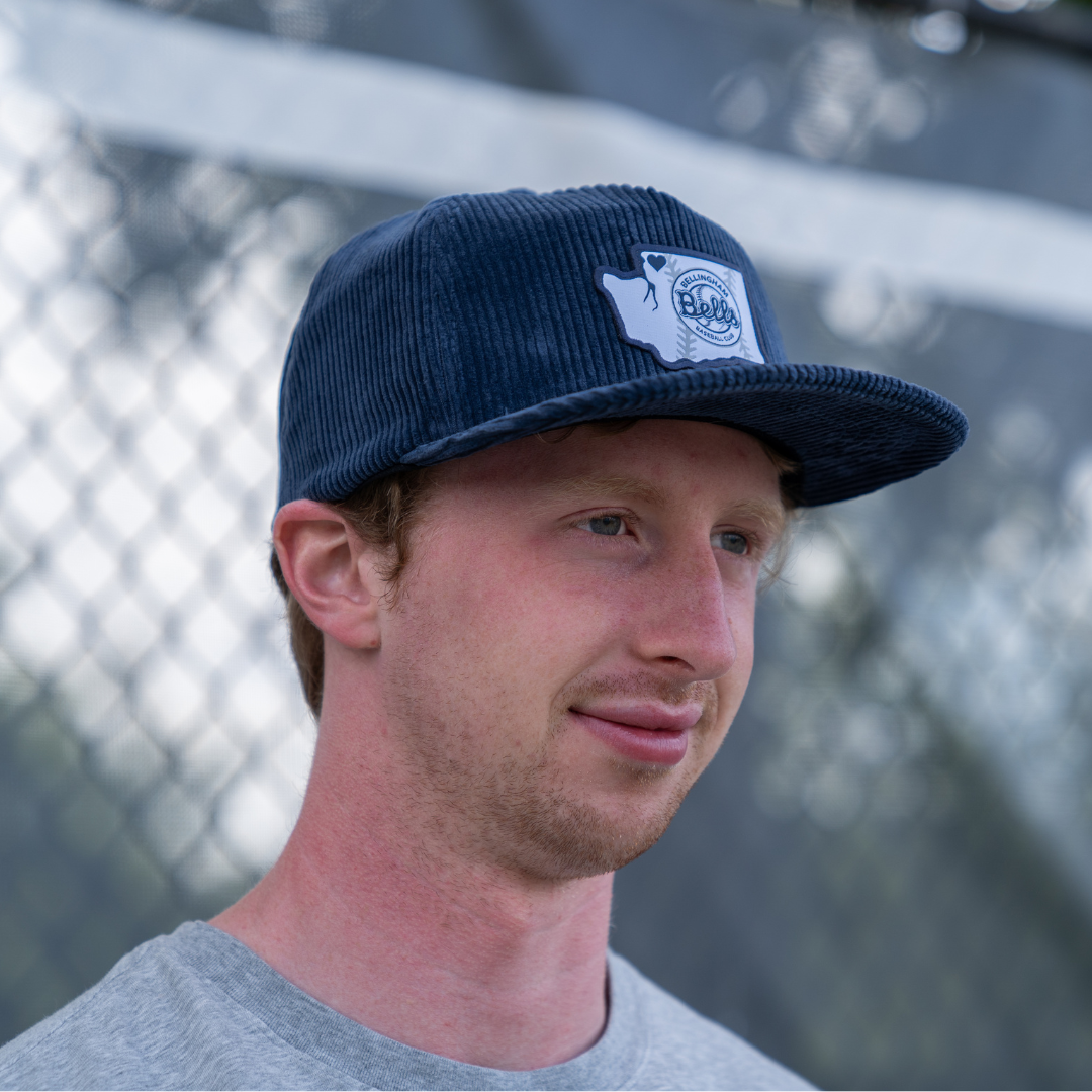 Corduroy WA State Adjustable Hat | Bellingham Bells Baseball