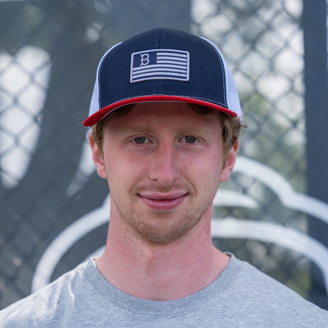 Red, White and Blue Bells Flag Hat | Bellingham Bells Baseball